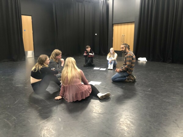 Drama workshop and Stage Play - The Angmering School - Ambition Courage ...